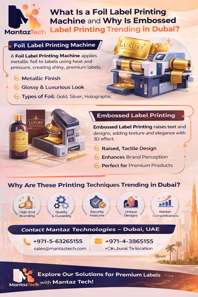 What Is a Foil Label Printing Machine & Embossed Labels?